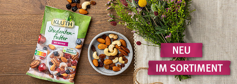 Nüsse, Trockenfrüchte und Getreide von KLUTH